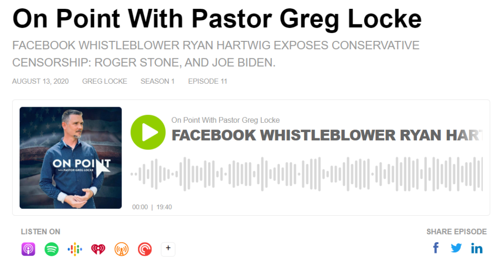 Ryan’s TV & Radio Appearances – Ryan Hartwig